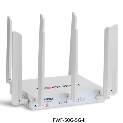 Fortinet FortiWiFi 50G Firewall, 5 x GE RJ45 ports (including 4 x Internal Ports, 1 x WAN Ports), Wireless (802.11a/b/g/n/ac/ax) Region Code E