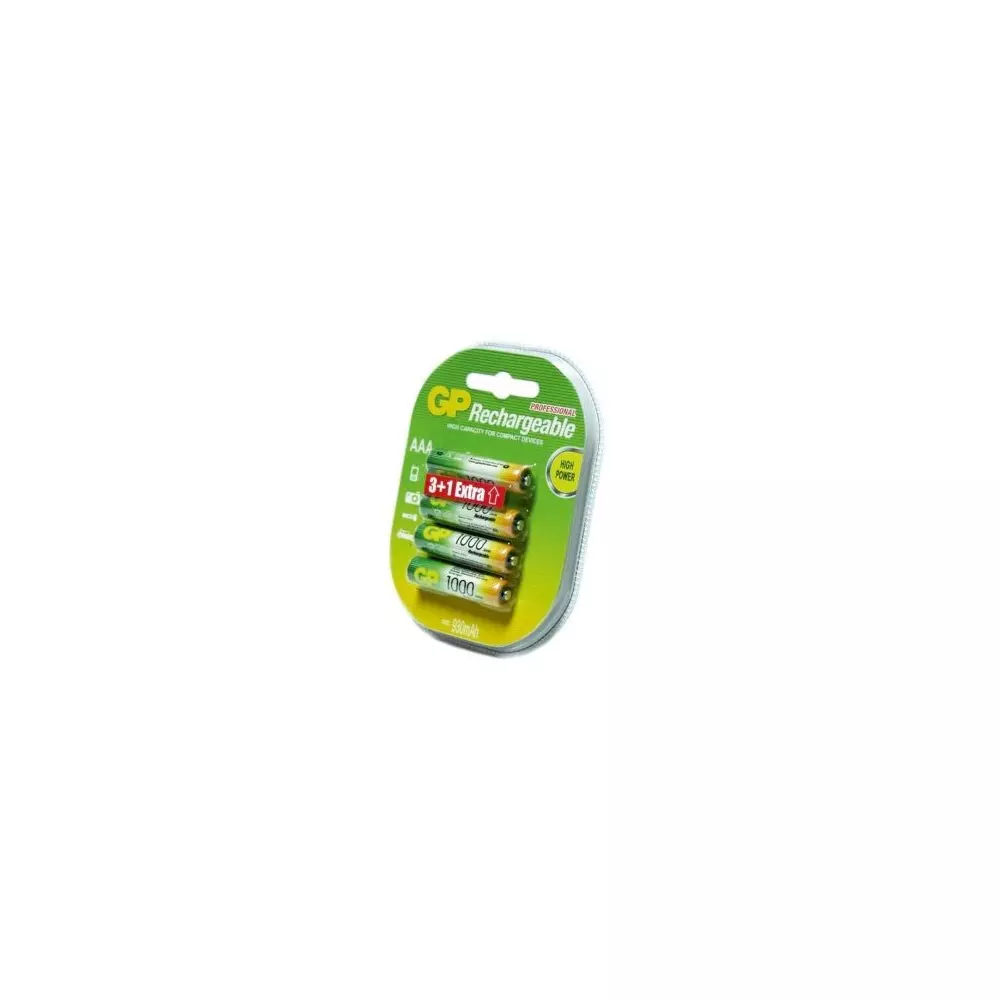 BATERIJA GP PEAK PUNJIVA AAA 1.2V 4 KOM