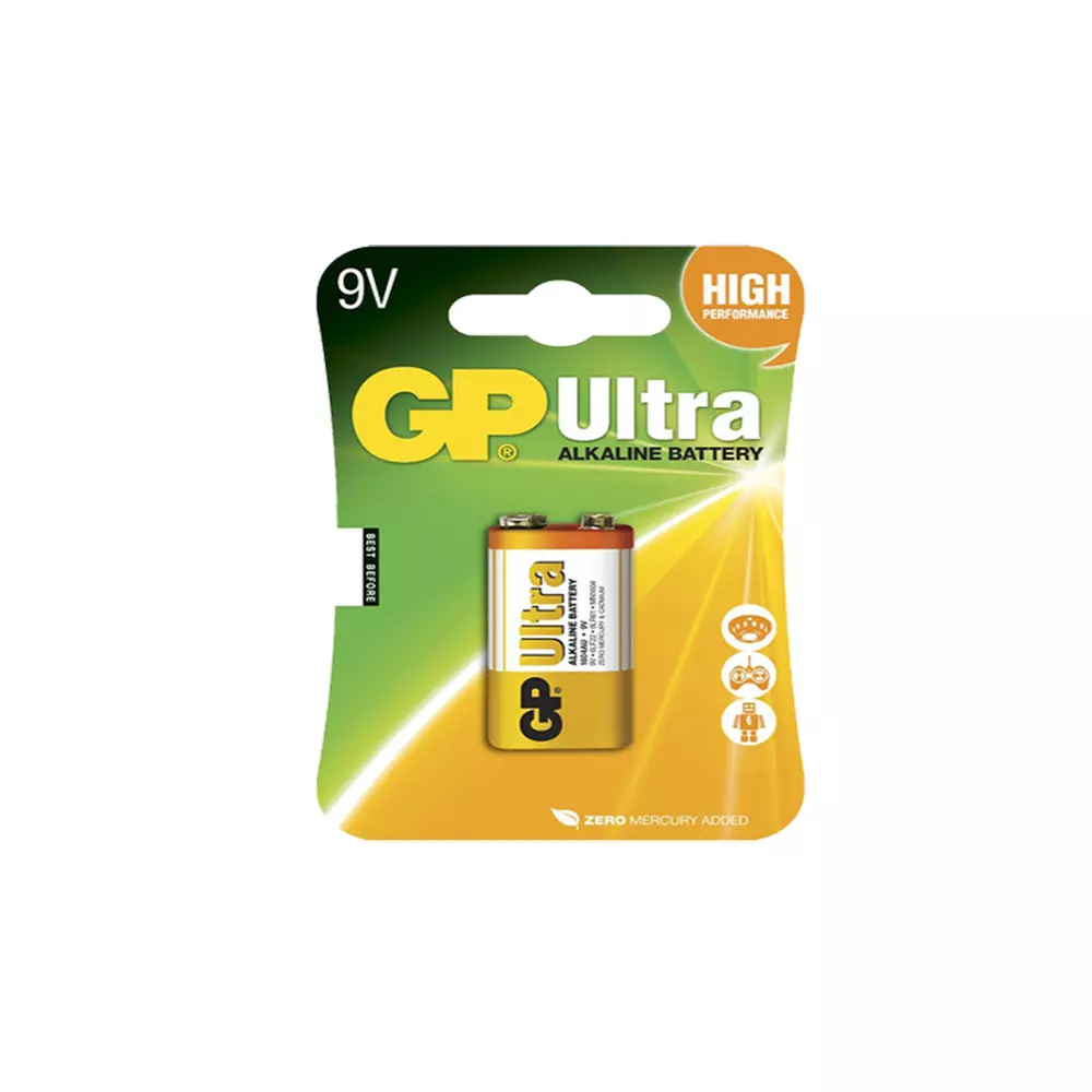 BATERIJA GP ULTRA 9V 1 KOM