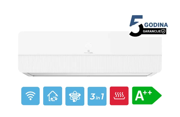 Profilocool Klima uređaj PROFILOCOOL ICSD-18WIHHP WHITE18000BTU A++ InverterWifi/GSJ/plasma