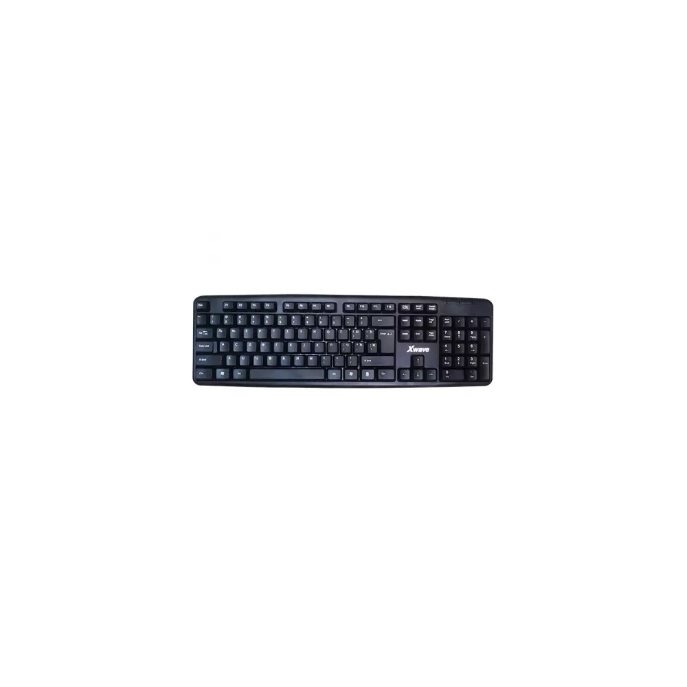 XWAVE TASTATURA CRNA, USB SRB 107 SLOVA