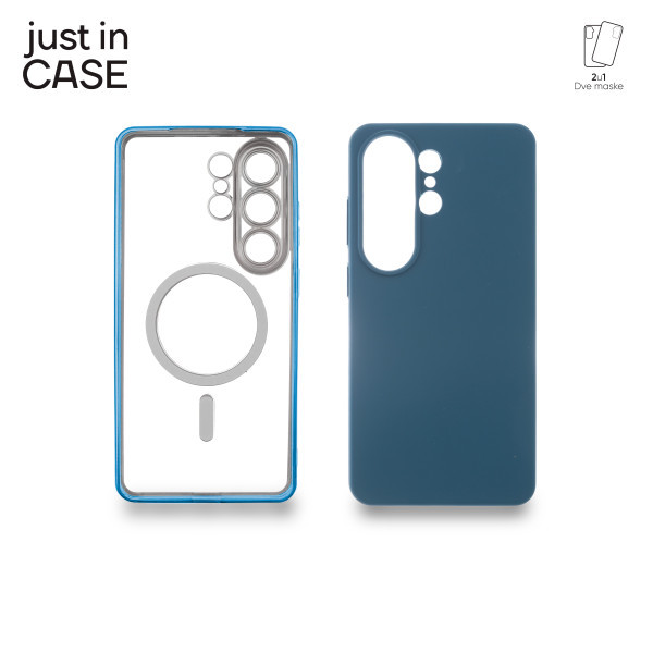 2u1 Extra case MAG MIX PLUS paket maski za telefon za Samsung S26 Ultra PLAVI