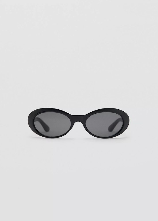 OVAL-FRAME SUNGLASSES