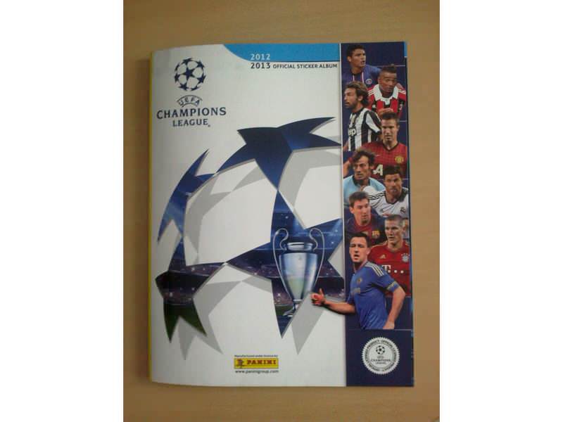 Album Champions League 2012/13 Panini (prazan)
