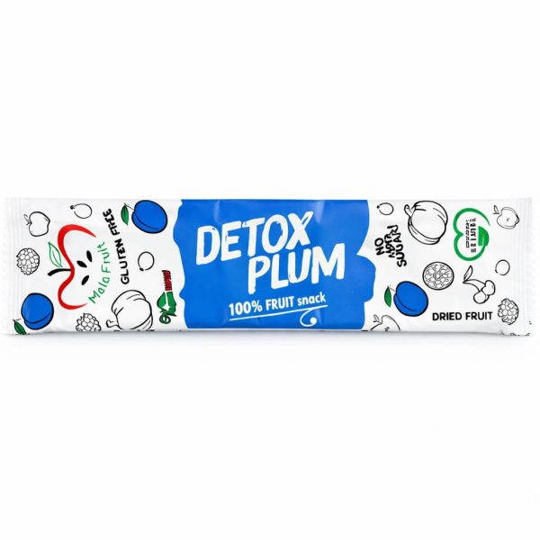 Mela Fruit Detox Plum – voćna pločica šljiva 15g