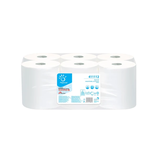 Ubrus za dispenzer Papernet autocut 250m 6 rolni, jendoslojni