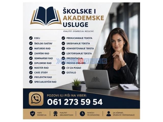 Seminarski rad, maturski rad, diplomski rad