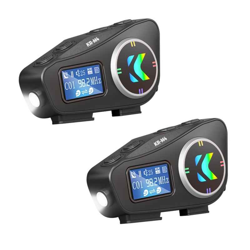 Bluetooth headset za kacigu (slusalica) KARLER BASS KR-M4 COMBO crna
KARLER BASS KR-M4 COMBO – Bežične Slušalice za Kacigu sa Interkomom i Ekranom