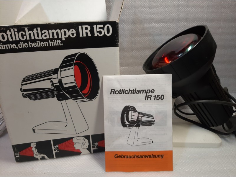 MOĆNA NEMAČKA INFRACRVENA LAMPA 150W U KUTIJI