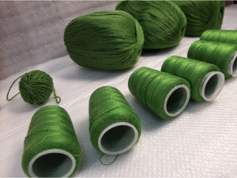 NOV LUKSUZNI LOT VUNE 85% KAŠMIR APPLE GREEN 15KOM