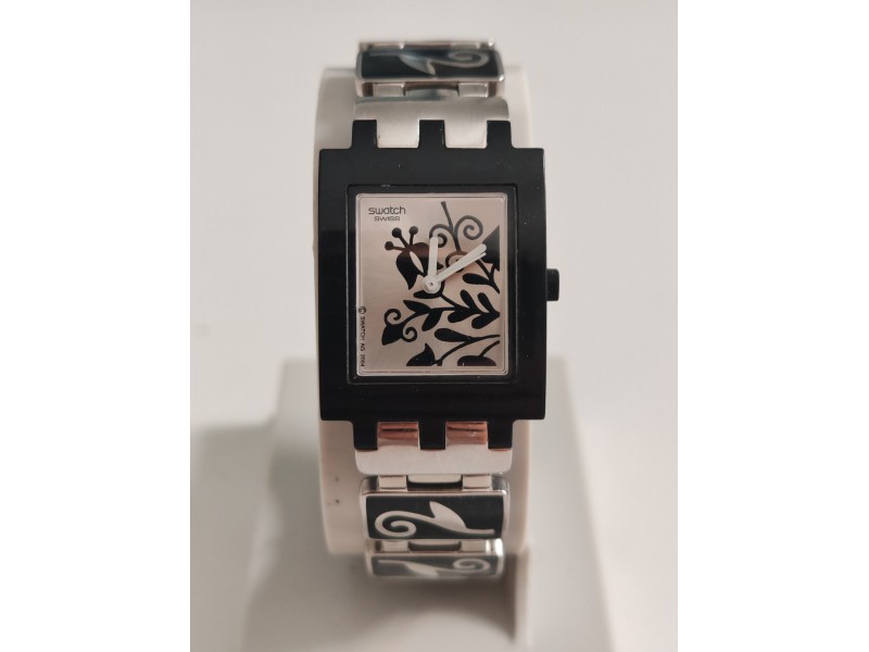 ORIGINAL Swatch umetnički ženski sat narukvica
