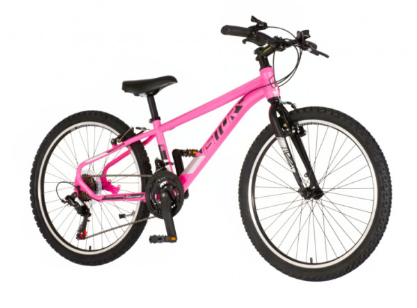 VISITOR Bicikl radiance 24 inch roze crni