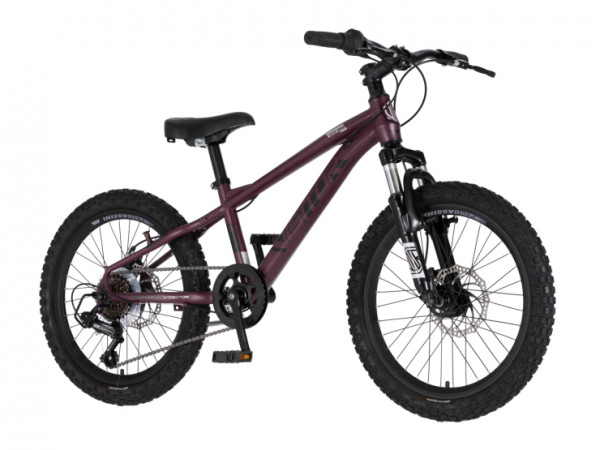 VISITOR Bicikl cascade 20 inch bordo crni