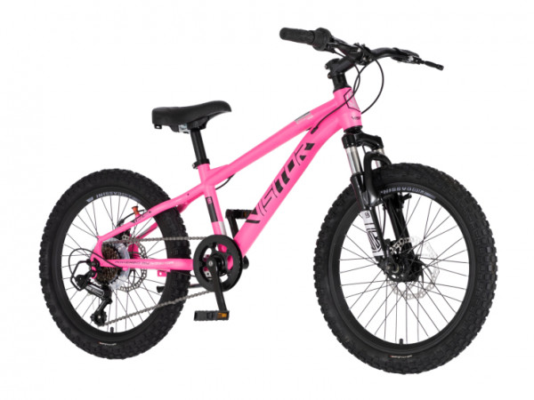 VISITOR Bicikl cascade 20 inch roze crna
