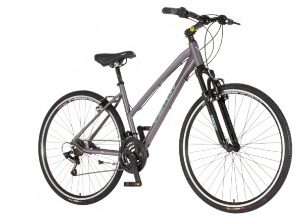 VISITOR Bicikl terra lady 28 inch sport sivo tirkiz