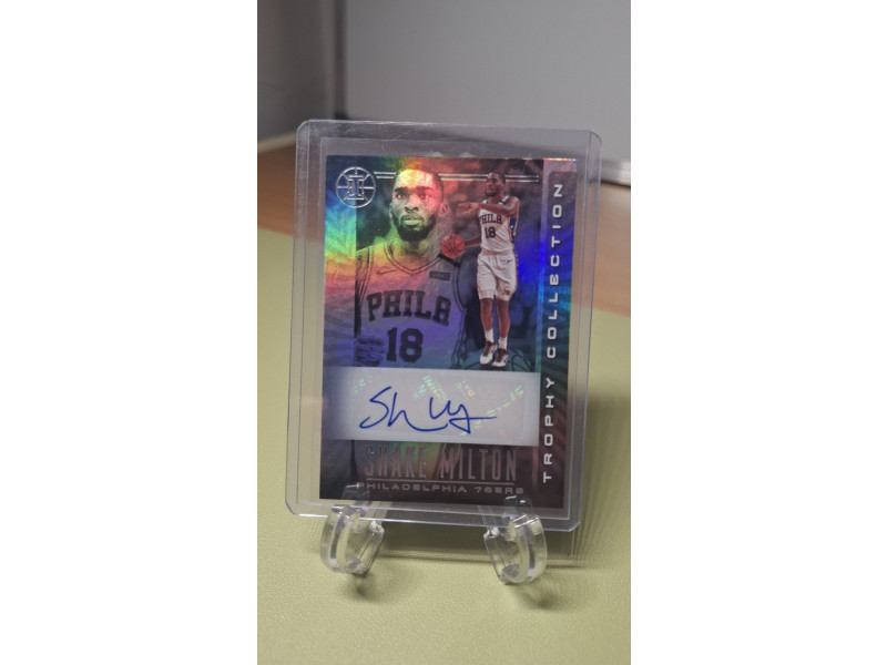 Panini Illusions Shake Milton POTPIS NBA Kartica