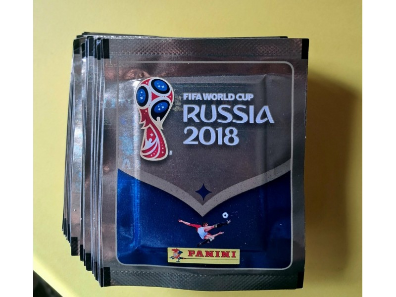 50 Kesica World Cup RUSIJA 2018 Panini