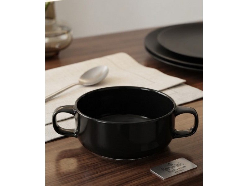 Rosenthal Studio-Line crna posuda za supu RETKO