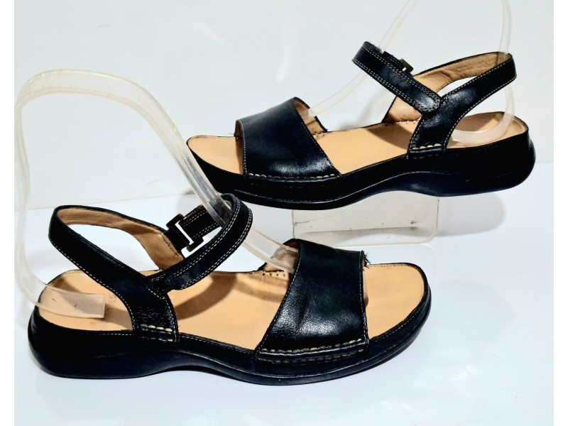 KOZNE ,,CLARKS,, odlicne zenske sandale br.38
