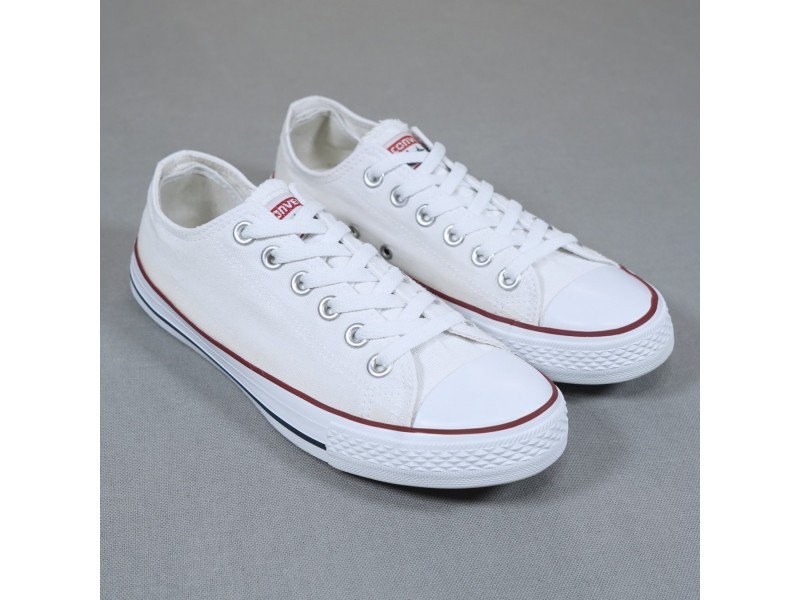 Converse All Star bele platnene patike 38 - 24,5 cm