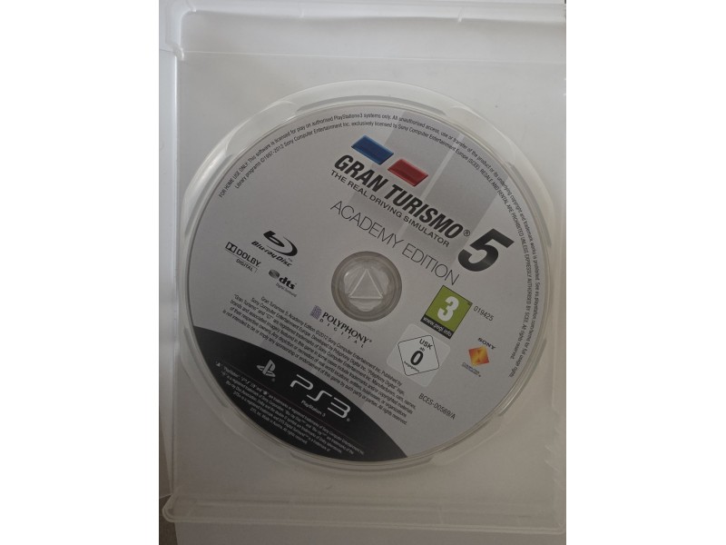 Igra za PS3 Gran Turismo 5 Academy Edition