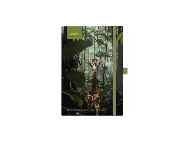 Notes - B5, Animals, Giraffe, 96 lista