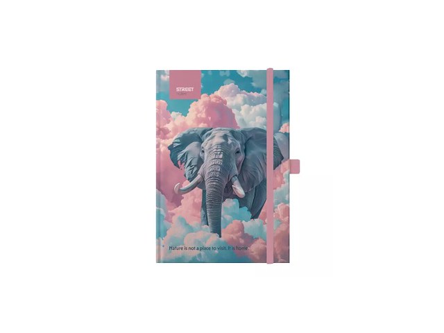 Notes - B5, Animals, Elephant, 96 lista