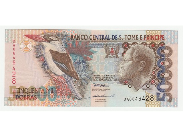 50 000 Dobras - 1996 - Sao Tome i Prinsipe