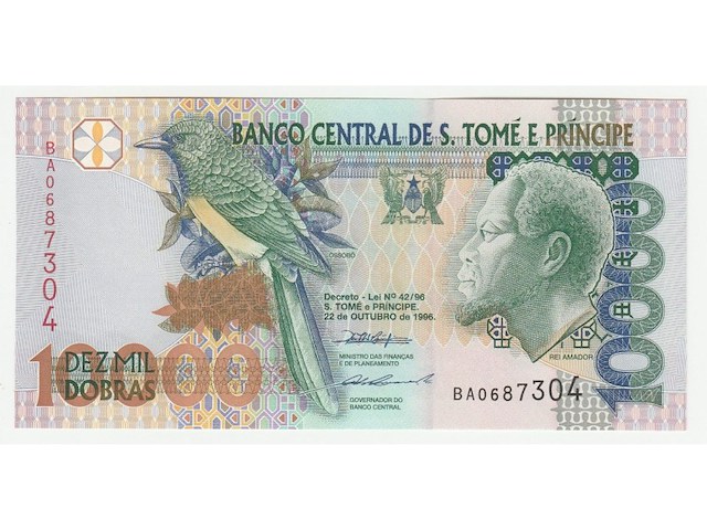 10 000 Dobras - 1996 - Sao Tome i Prinsipe