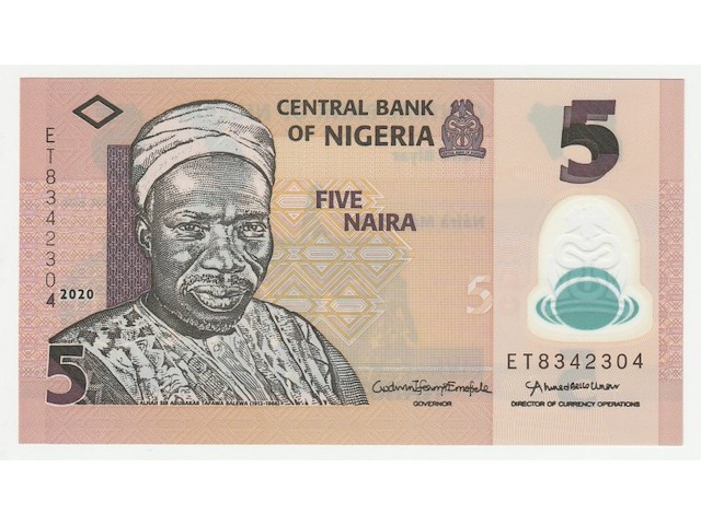 5 Naira - 2020 - Nigeria, Nigerija