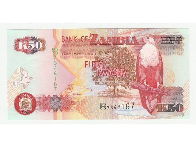 50 Kwacha - 2009 - Zambia, Zambija