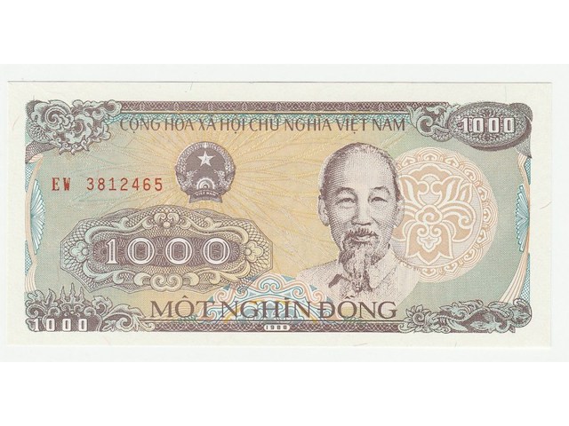 1000 Đong - 1988 - Vijetnam