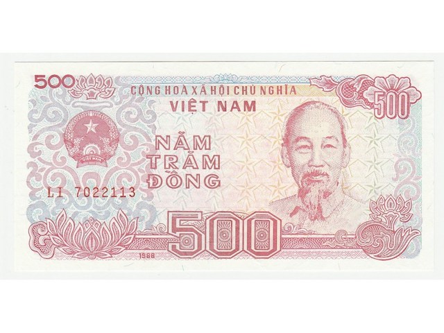 500 Đong - 1988 - Vijetnam