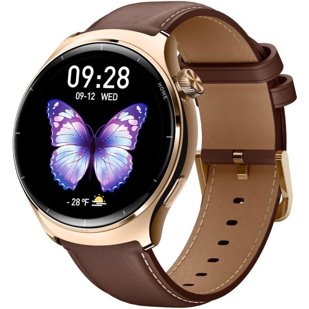 MIBRO Pametni sat LITE3 PRO, GPS, 2 narukvice, roza/zlatna