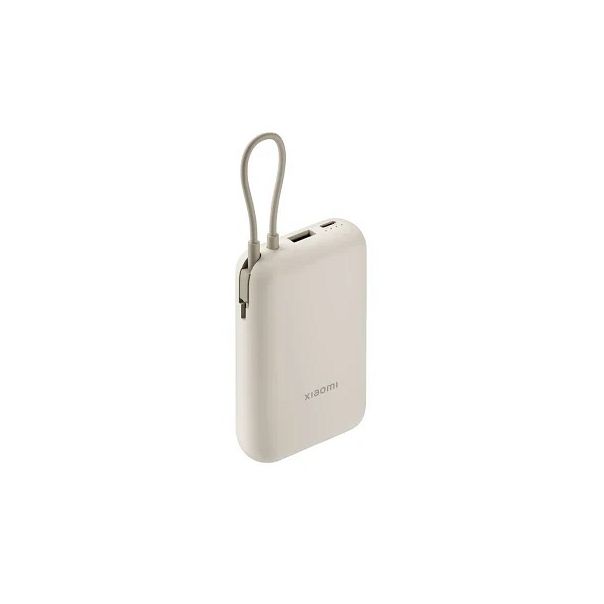 Xiaomi Power Bank 10000mAh 22.5W sa kablom Type C bela