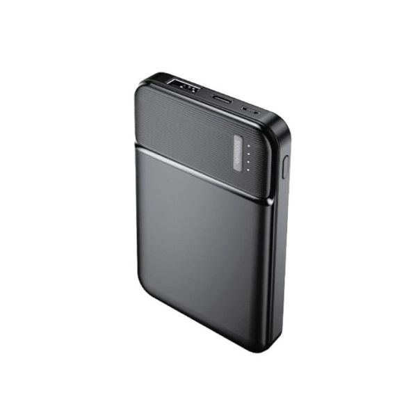 MAXLIFE Power bank MXPB-01, 5000 mAh, crna