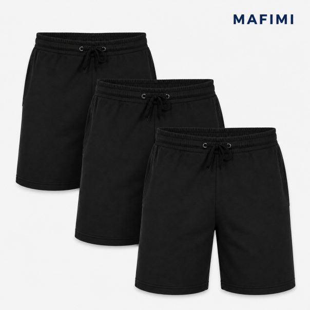 Mafimi boxer shorts set 3 kom crni