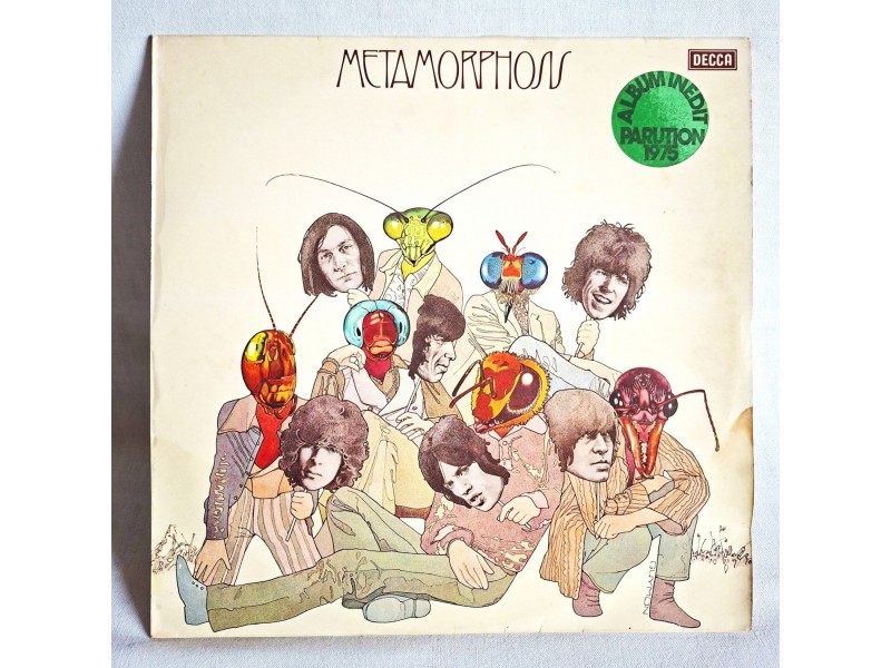 ROLLING STONES! FRANCUSKO! NEOBJAVLJENO!OMOT4,LP5+MINT!
