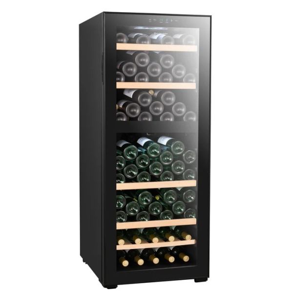 Climadiff CEPAGE108DZ – Dvotemperaturna vinska vitrina za 108 boca