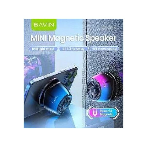 Bavin Magnetic Blth stereo zvučnik crna BM-23