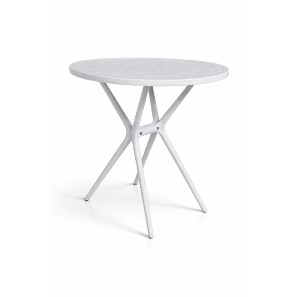 MODUL Baštenski sto Luna beli