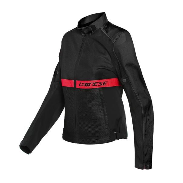DAINESE RIBELLE AIR ŽEN TEX JAKNA CRN/LAV-CRV