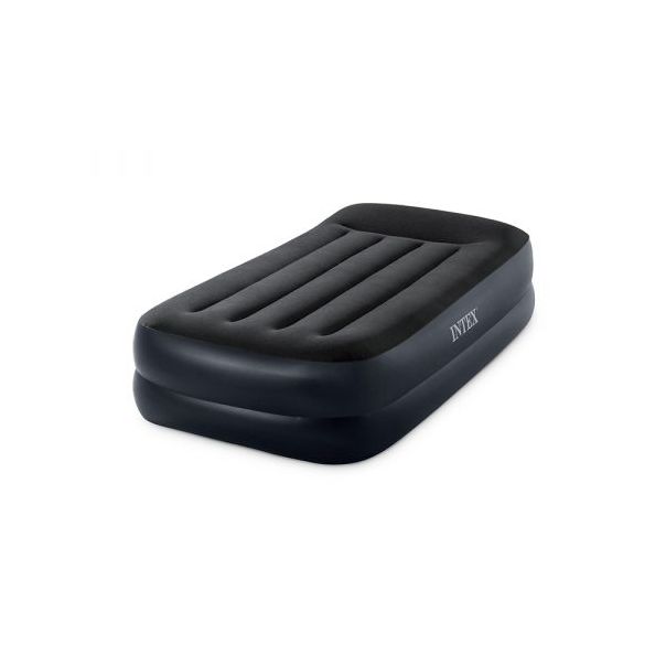 INTEX Vazdušni krevet sa ugrađenom pumpom 99x191x42cm Twin