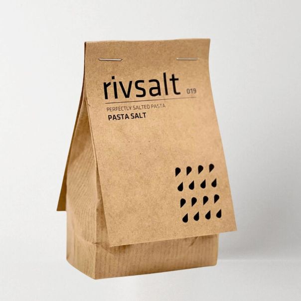 RivSalt DEKORATIVNA KAMENA SO ZA TESTENINU U PAPIRNOJ KESI