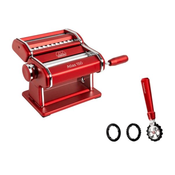 MARCATO SET ATLAS 150 SA PASTA TOČKIĆEM CRVENA