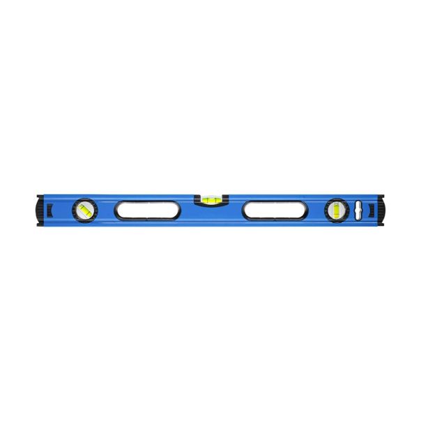HOGERT Libela s rukohvatima aluminijumska 100 cm 3 nivelatora