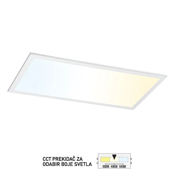 FORMA Ugradni LED panel 595x295mm LPA-09-6336P CCT