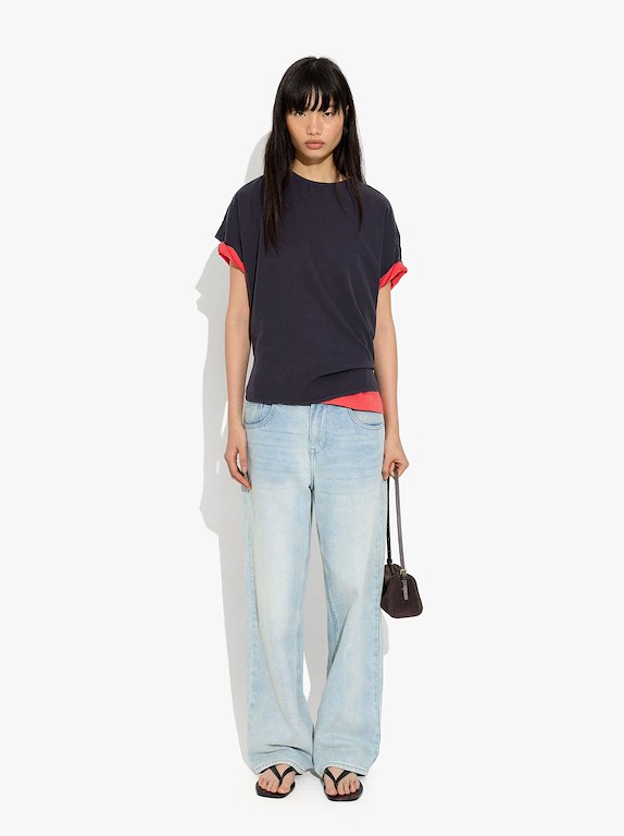 LYOCELL T-SHIRT PLAIN
