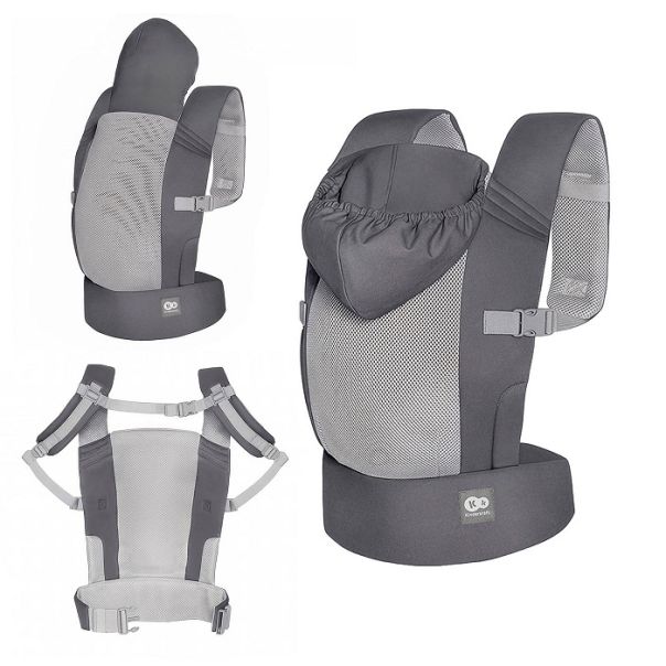 KINDERKRAFT nosiljka za bebu carrybee grey