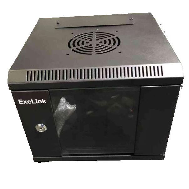 EXESHOP Rack zidni orman 10 in 4U vrata staklena